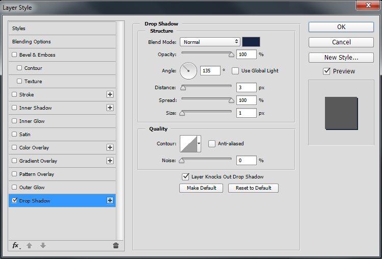 Create A Long Shadow Text Effect In Photoshop Using Layer Styles