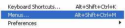 Customizing Photoshop CS2 Menus Planet Photoshop