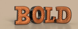 3D Bold Text Effect - Planet Photoshop
