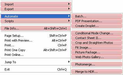 Customizing Photoshop CS2 Menus - Planet Photoshop